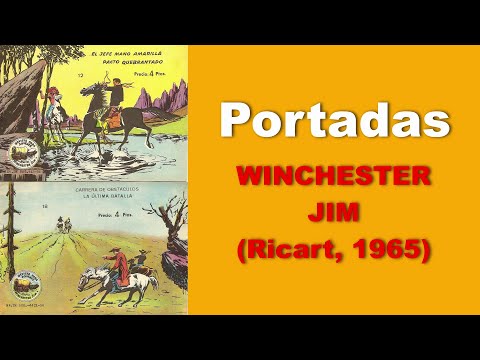 Todas las portadas de la serie Winchester Jim (Ricart, 1965)