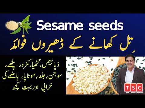 Til khane ke Fawaid in urdu | Sesame Seeds Benefits in urdu by Adeel mansoor Urdu|Hindi