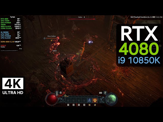 Best Diablo 4 graphics settings for RTX 4080