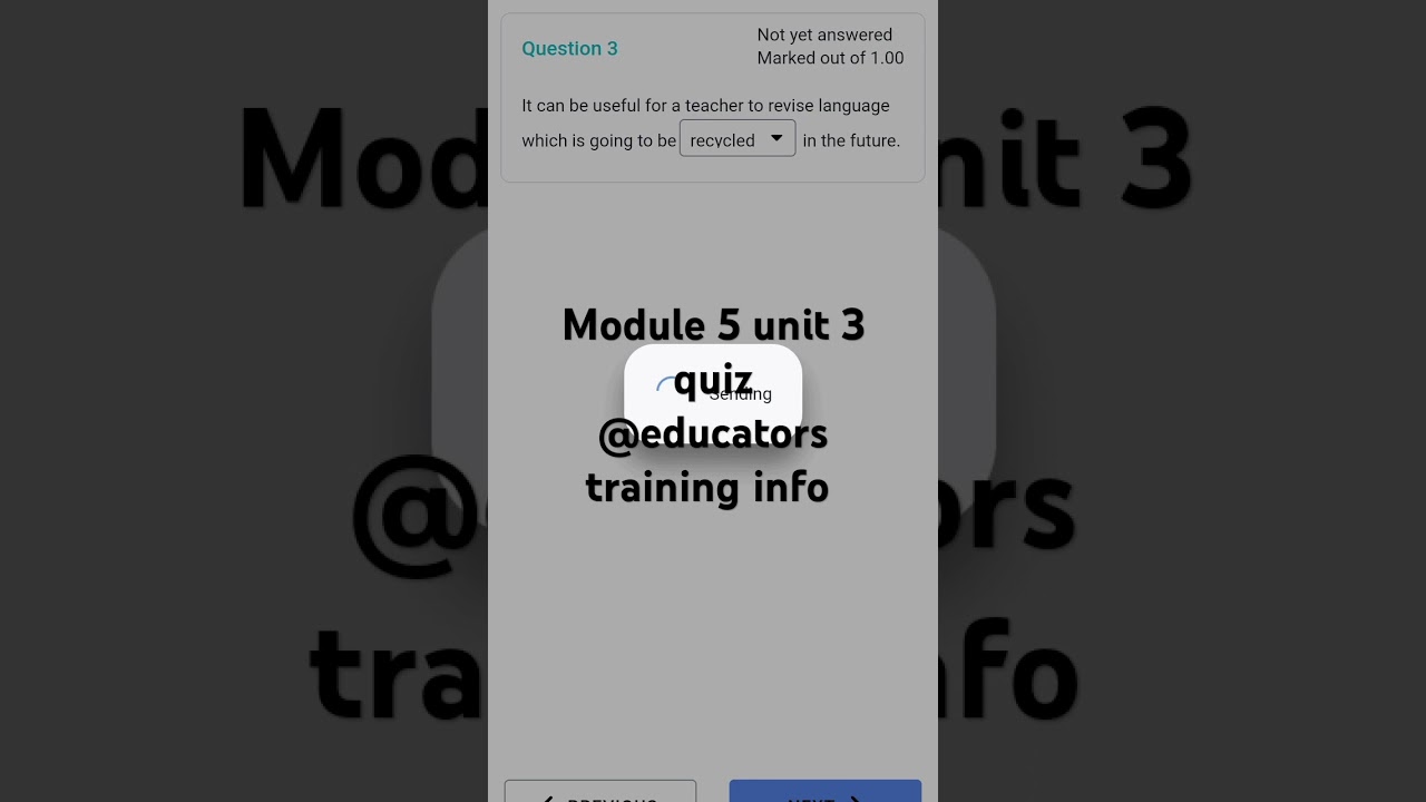 Module 5 unit 3 quiz with solution #Module 5 unit 3 quiz #module