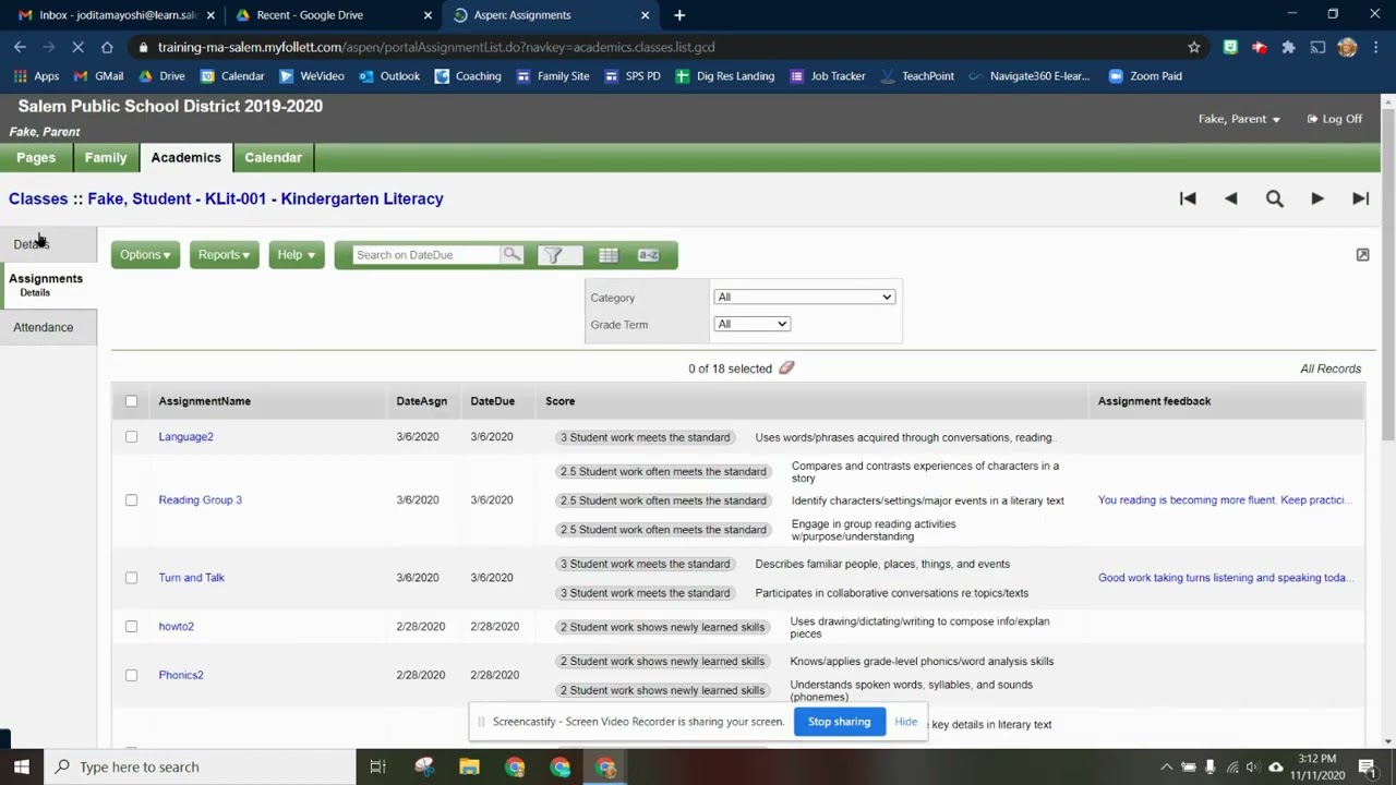 Aspen Family Portal Tutorial