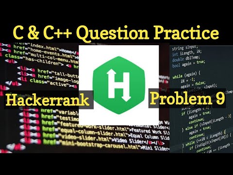Learn 86 C | C Programming Question Practice | Hackerrank C Solutions | Hackerrank C | Program 9 ...