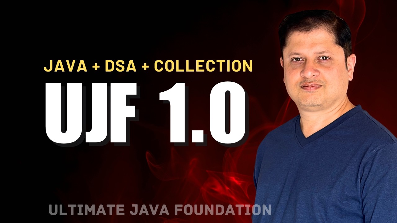 Ultimate Java Foundation Batch Launch | Java + DSA + Collection Framework