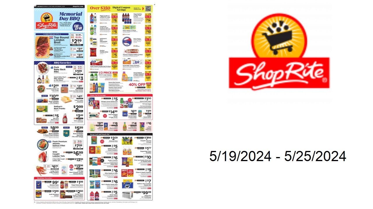ShopRite Weekly Ad (US) - 05/19/2024 - 05/25/2024