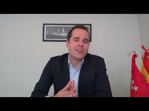 Ignacio AGUADO, Vice-President of Autonomous Community of Madrid on Europe Day 9 May 2020