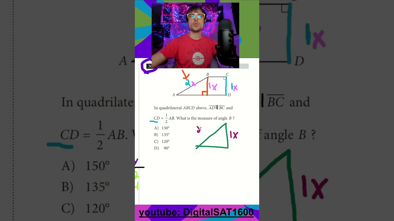Digital SAT Math: Geometry (triangles)