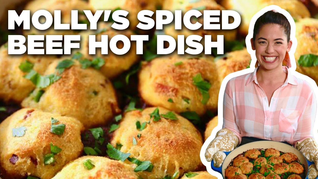 Molly Yehs Spiced Beef Hot Dish With Bacon Jalapeo Cornbread | Girl ...