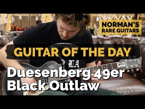 Duesenberg 49 er - 2010’s - Black | Reverb