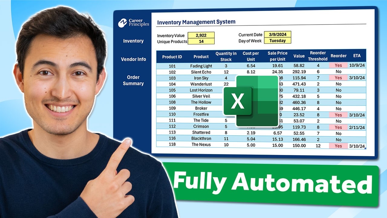 Free Excel Inventory Template: Optimize Your Stock Now