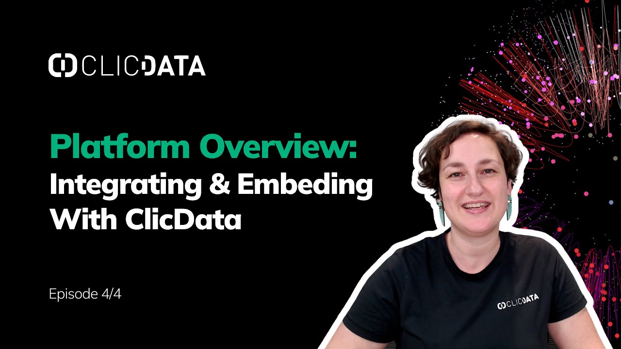 Integrate & Embed Your Analytics with ClicData | Platform Overview (4/4)