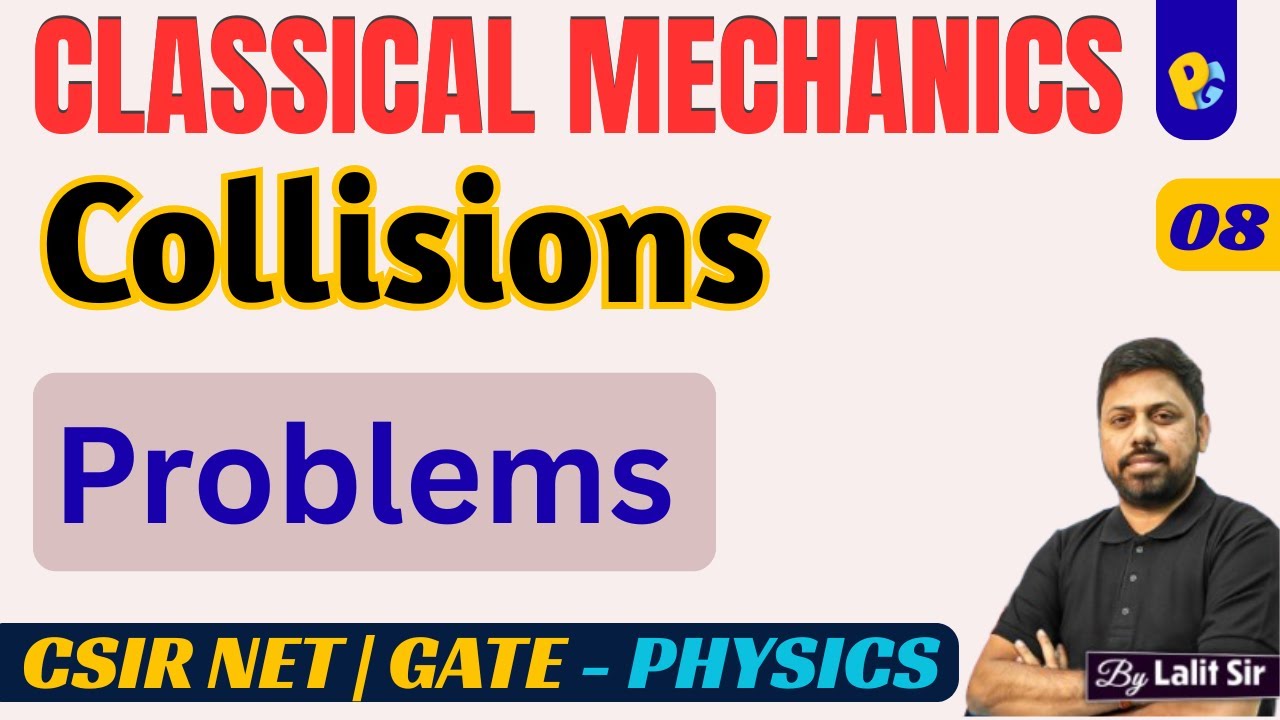 Collision PYQs & Practice Questions | Elastic & Inelastic Collisions