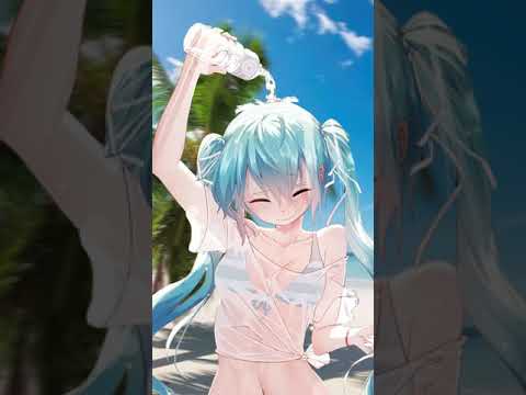 cute Hatsune Miku live wallpaper