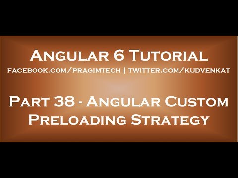Learn Angular custom preloading strategy - Mind Luster