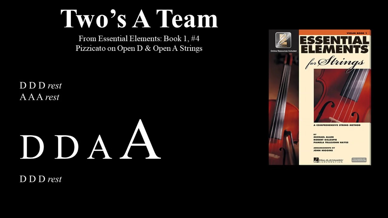 Two's A Team (#4) from Essential Elements for Strings