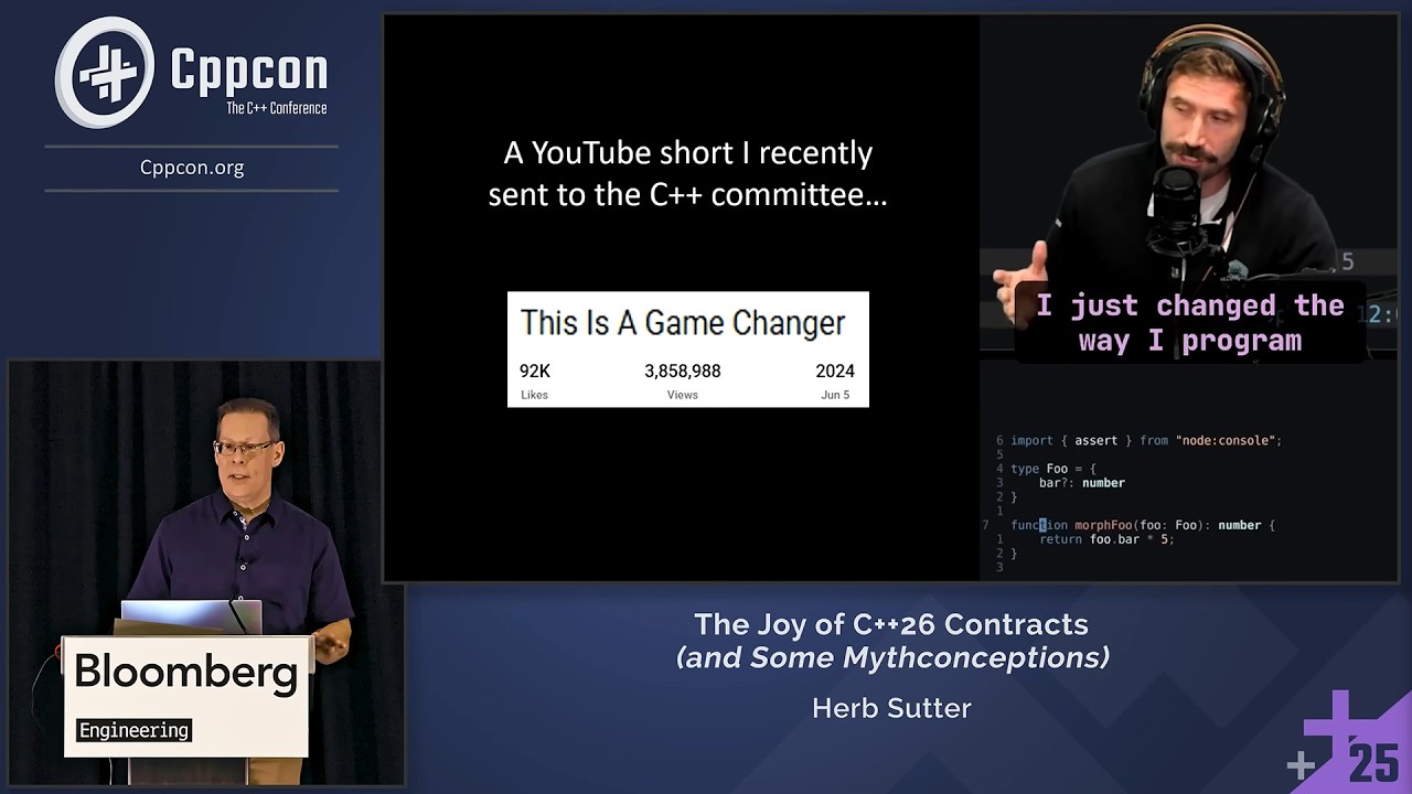 The Joy of C++26 Contracts - Myths, Misconceptions & Defensive Programming - Herb Sutter