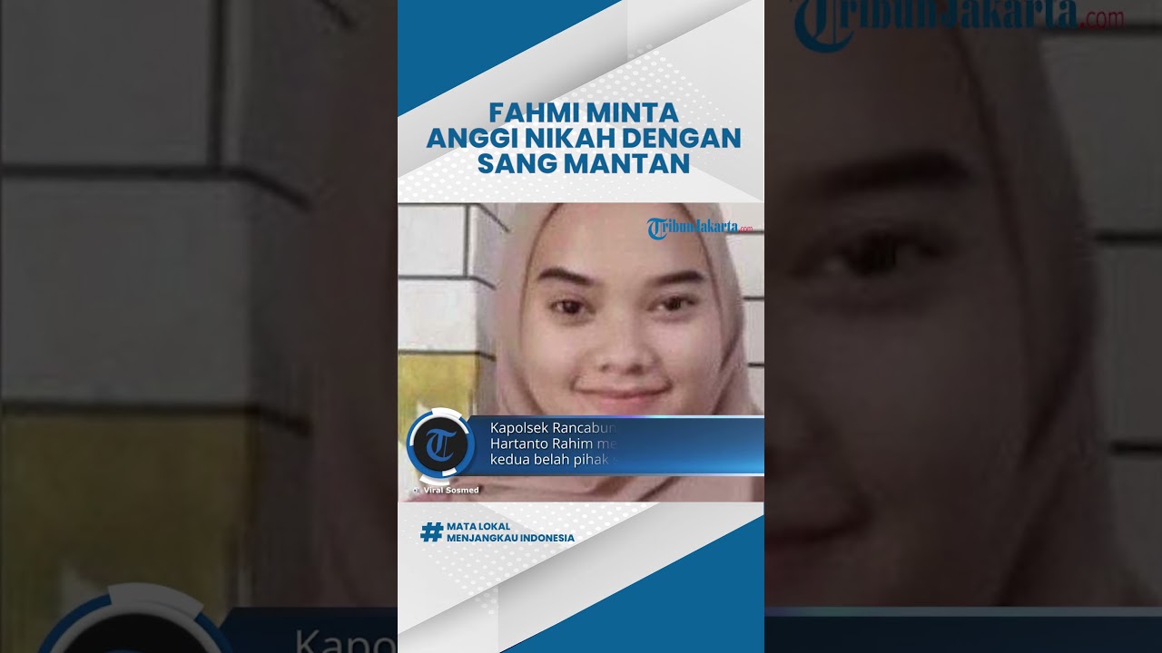 Fahmi dan mantan Istri Seharusnya Resepsi 15 Juli, Justru Minta Anggi ... Fahmi dan mantan Istri Seharusnya Resepsi 15 Juli, Justru Minta Anggi ...