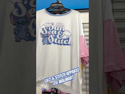 Lilo & Stitch apparel @Walmart ! #shorts #stitch #lilostitch #apperal #walmart #walmartfinds