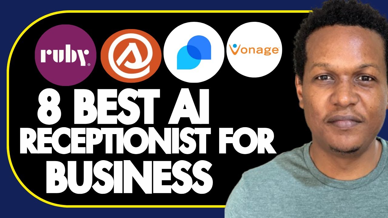 8 BEST AI RECEPTIONIST FOR BUSINESS-Ruby Receptionists VS Smith.ai VS Tidio AI VS Vonage AI