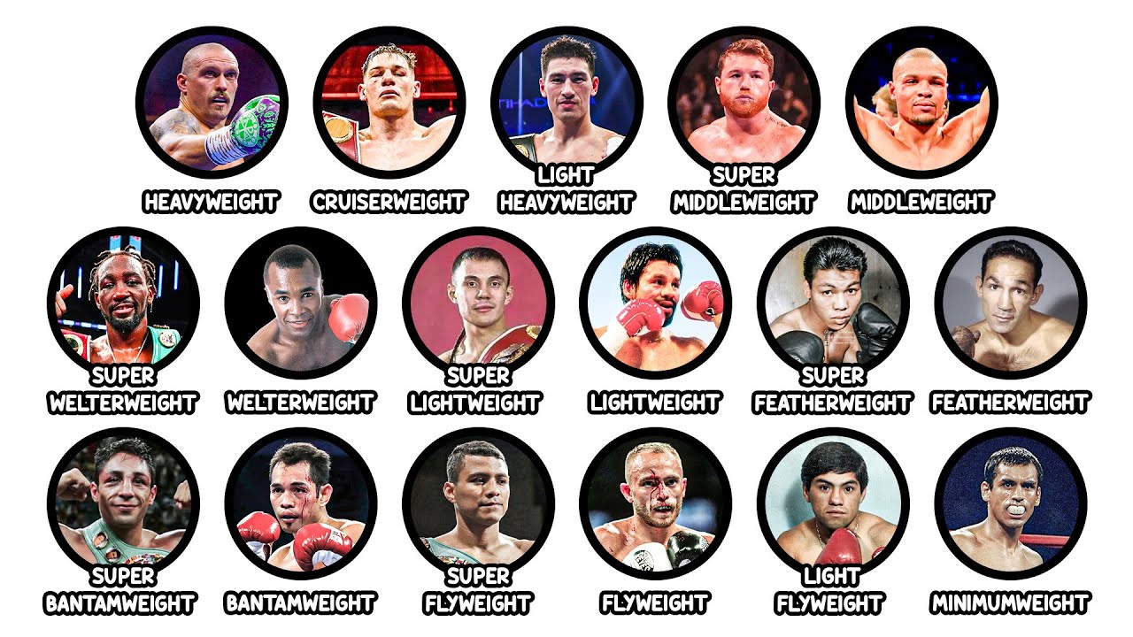 Every Boxing Weight Class Explained in 10 Minutes!