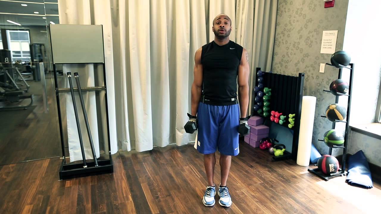 JackFit - Front Dumbbell Raise
