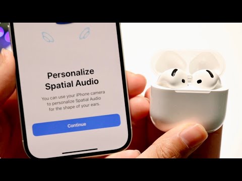 How To Turn On Spatial Audio On AirPods 4!