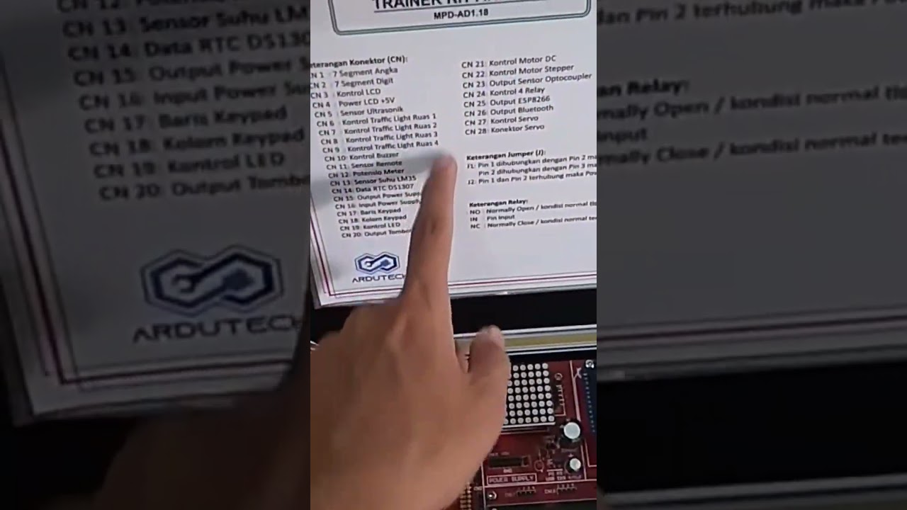 modul arduino trainer
