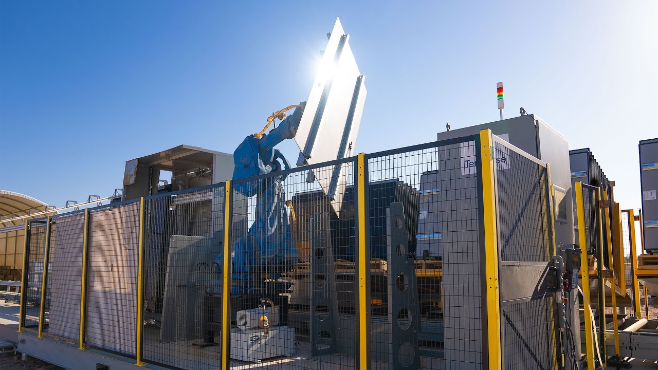Terabase Energy - First commercial deployment of Terafab construction automation for solar