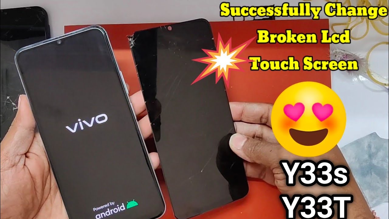 Vivo Y33s Screen Replacement || How to restoration vivo lcd touch screen y33t || Combo Folder Change
