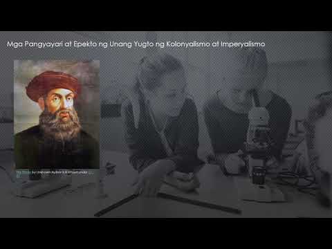 Unang Yugto ng Kolonyalismo