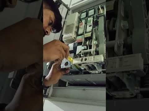 air circuit breaker #mechanical #assemble #new #fitting #manual