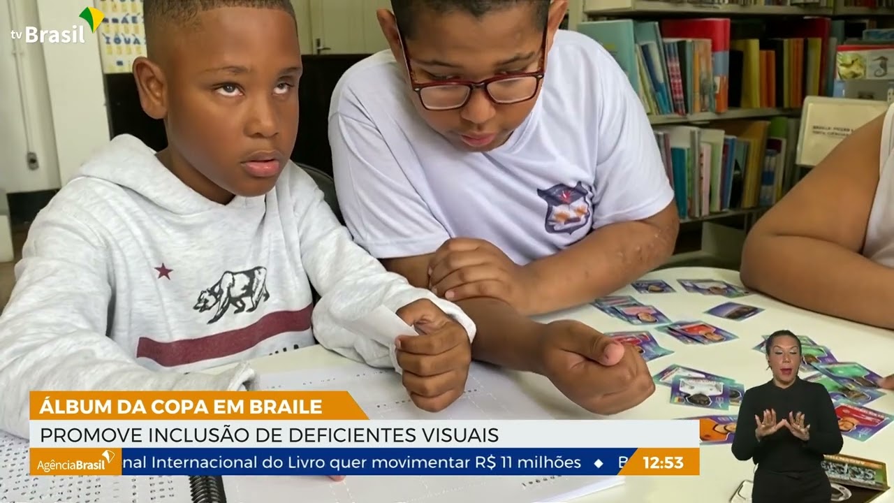 Instituto Benjamin Constant cria álbum de figurinhas da Copa do Mundo ...