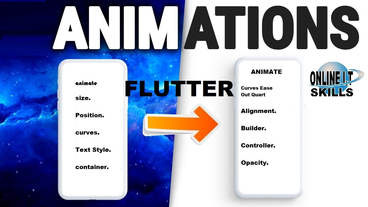 Top 7 Flutter Animation tricks for beginners #flutter #androidstudio #androiddevelopment