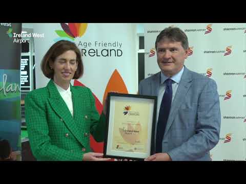 Ireland West Airport & Shannon Airport become first Age Friendly Airports in the world
