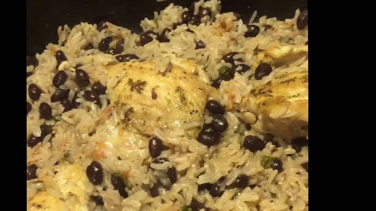 Cook With Me (Chicken Thighs Cilantro Lime Black Bean Rice)