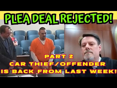 Offender Faces the Judge Again PART 2 Judge Gauthier!