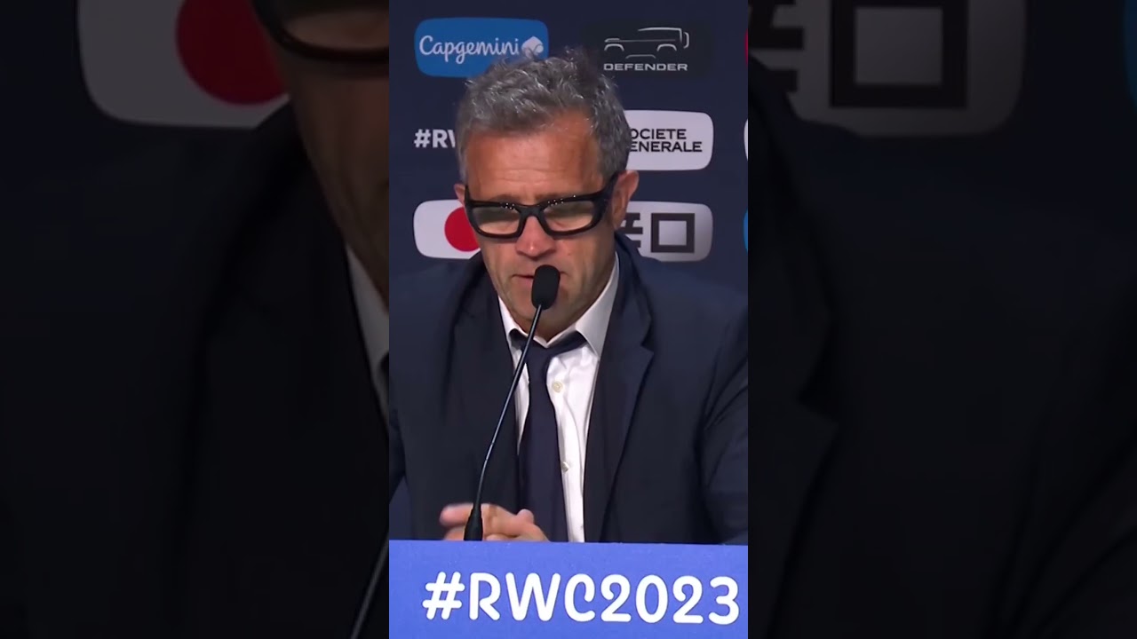 Fabien Galthié remet les journalistes à leur place après l'échec du ...