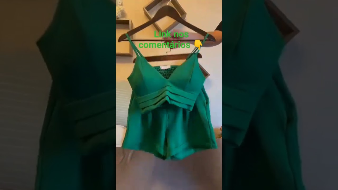 #shorts@shopee#conjunto#cropped#short