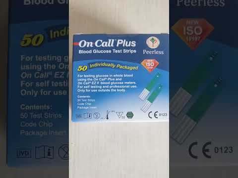 On Call Plus Glucometer Strips - Latest Price, Dealers & Retailers in India