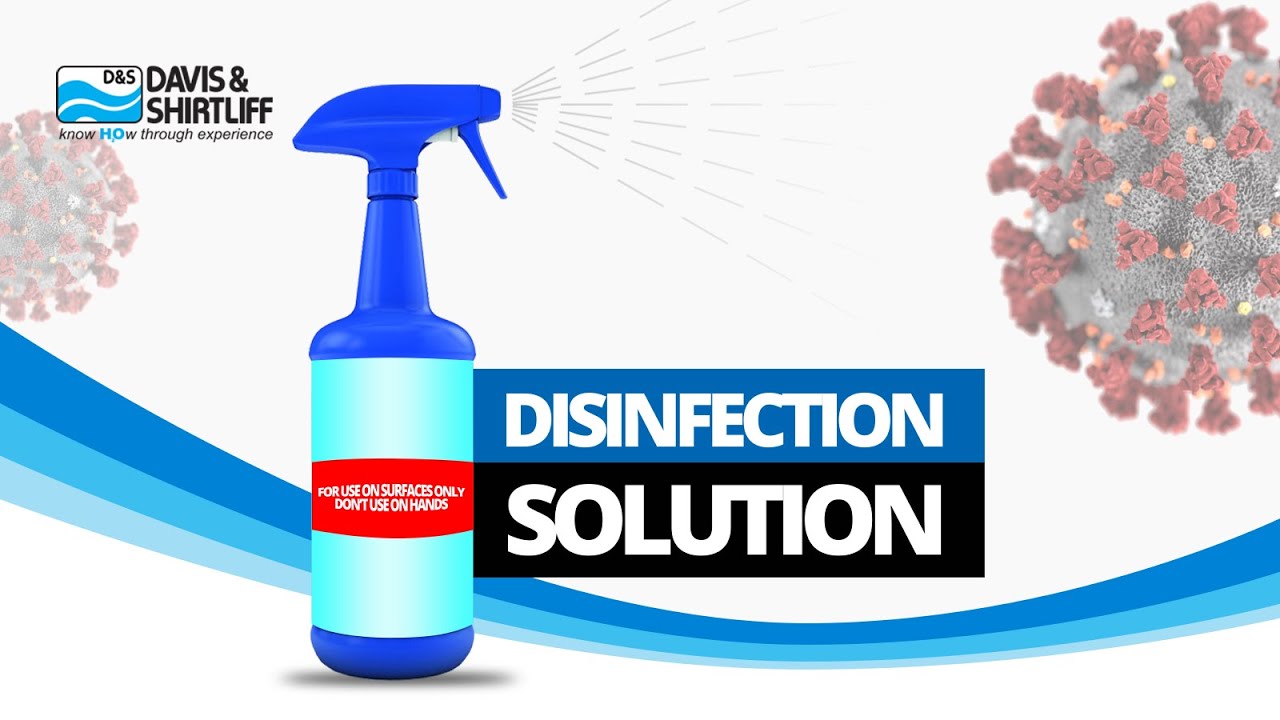 Chlorine Disinfectant Solution DIY