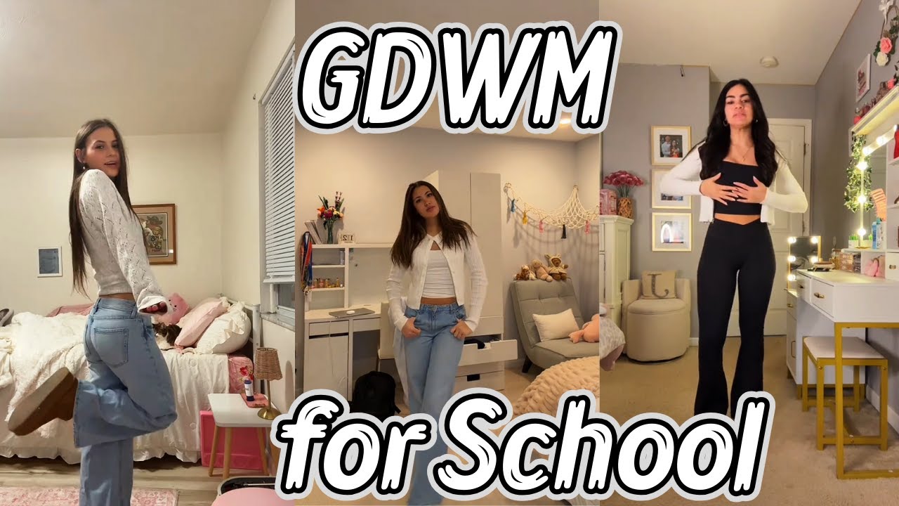 GDWM for School Outfit Ideas / 🎀Aesthetic TikTok Compilation