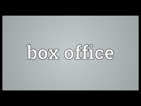 Box office Meaning