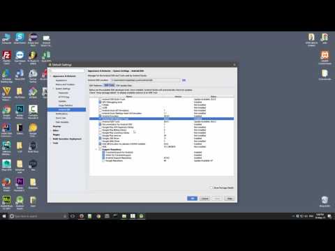How to Install Android Studio, JDK, SDK, API