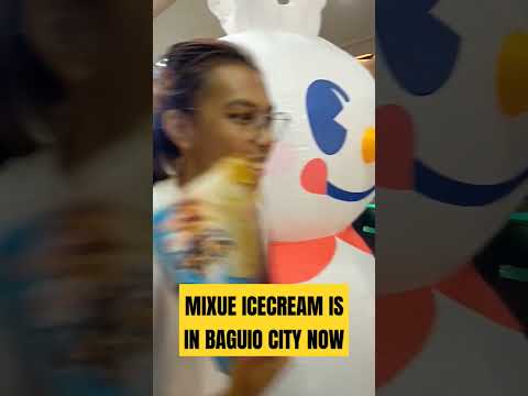 Mixue Ice Cream in Baguio City Now 🍦#mixue #mixueBaguio #SaBaguio #MixueMascot