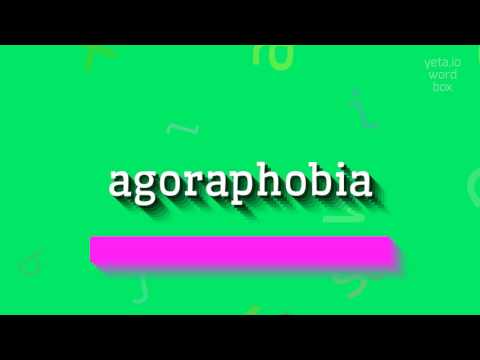 AGORAPHOBIA - HOW TO PRONOUNCE AGORAPHOBIA? #agoraphobia