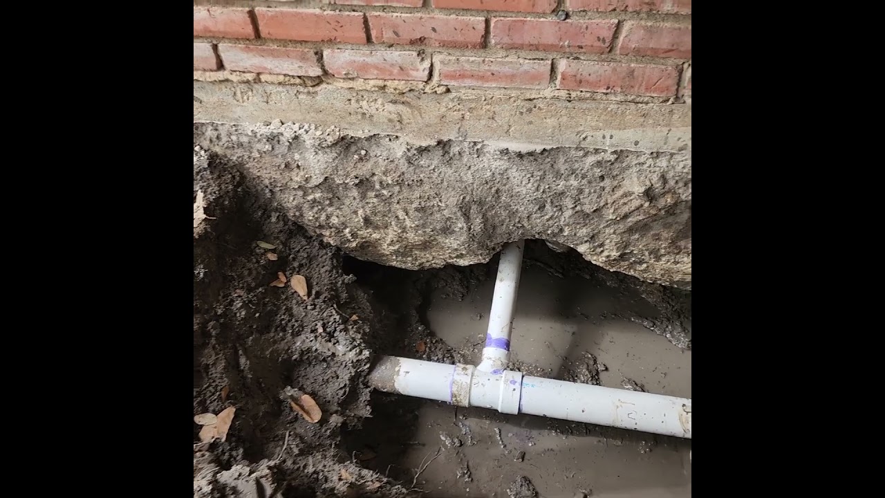 Drain Repair under Slab foundation