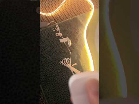 Ikea TRAFRI Wireless dimmer+ MYRVARV LED light strip setup! #ikea
