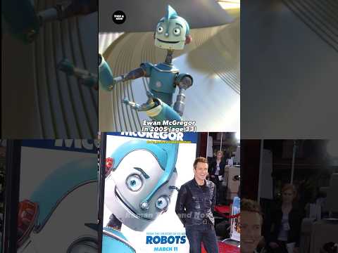 Robots: Cast Then and Now #movies #film #robots #shorts