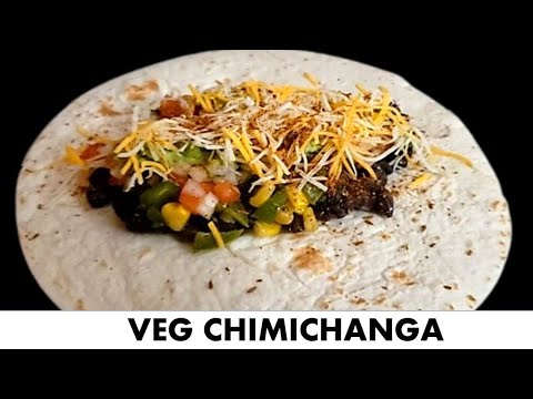 How to make Chimichangas| Easy And Simple Vegetarian Chimichangas | Mexican Cuisine by Kitchenz & Me