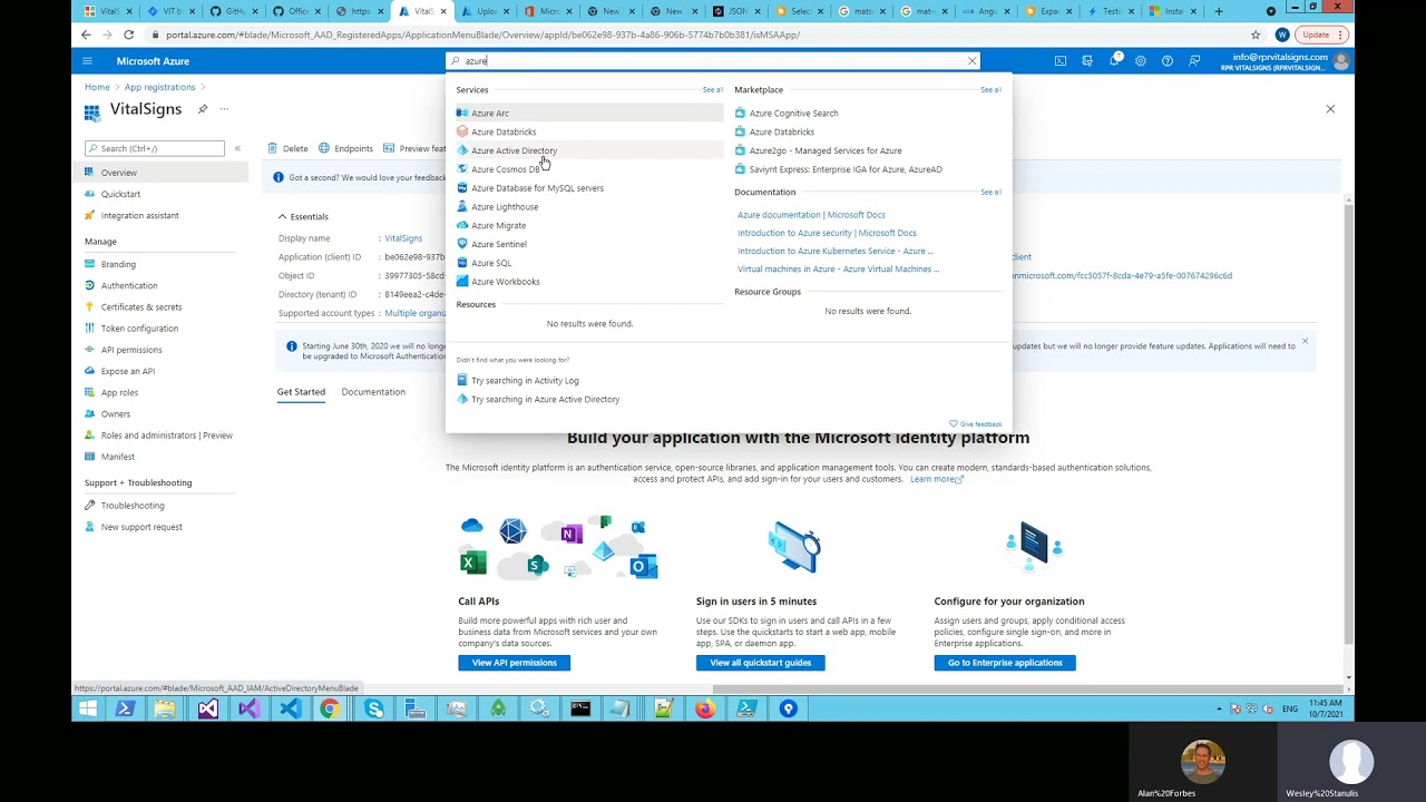 Accessing the Graph API with PowerScripts