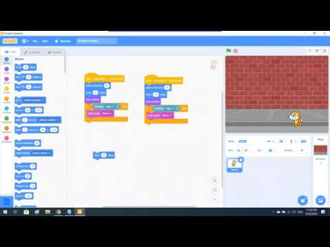 شرح Scratch Programming Lesson 20 point in direction تغير اتجاه الكائن ...